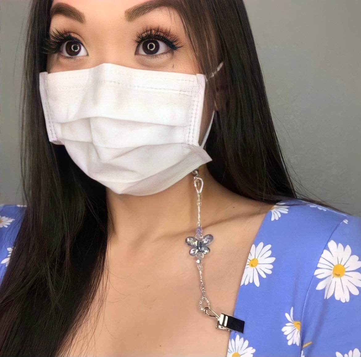 January (Garnet) Angel Face Mask Leash – Two By Two Crafts, LLC